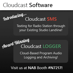 Cloudcast Software Broadcast Logger SMS – RadioInsight